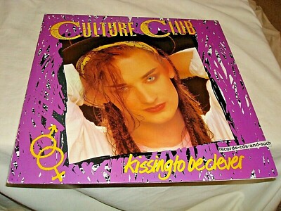 CULTURE CLUB (BOY GEORGE)-KISSING TO BE CLEVER VG+/VG+ VINYL RECORD ...