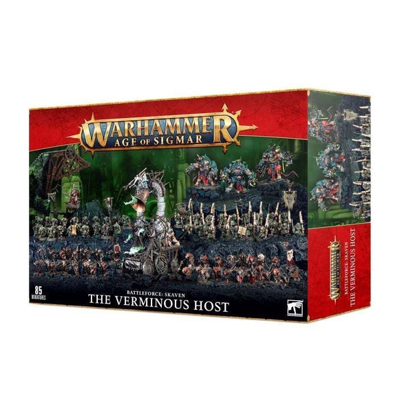 Games Workshop GW-90-28 Age of Sigmar Skaven The Verminous Host Army ...