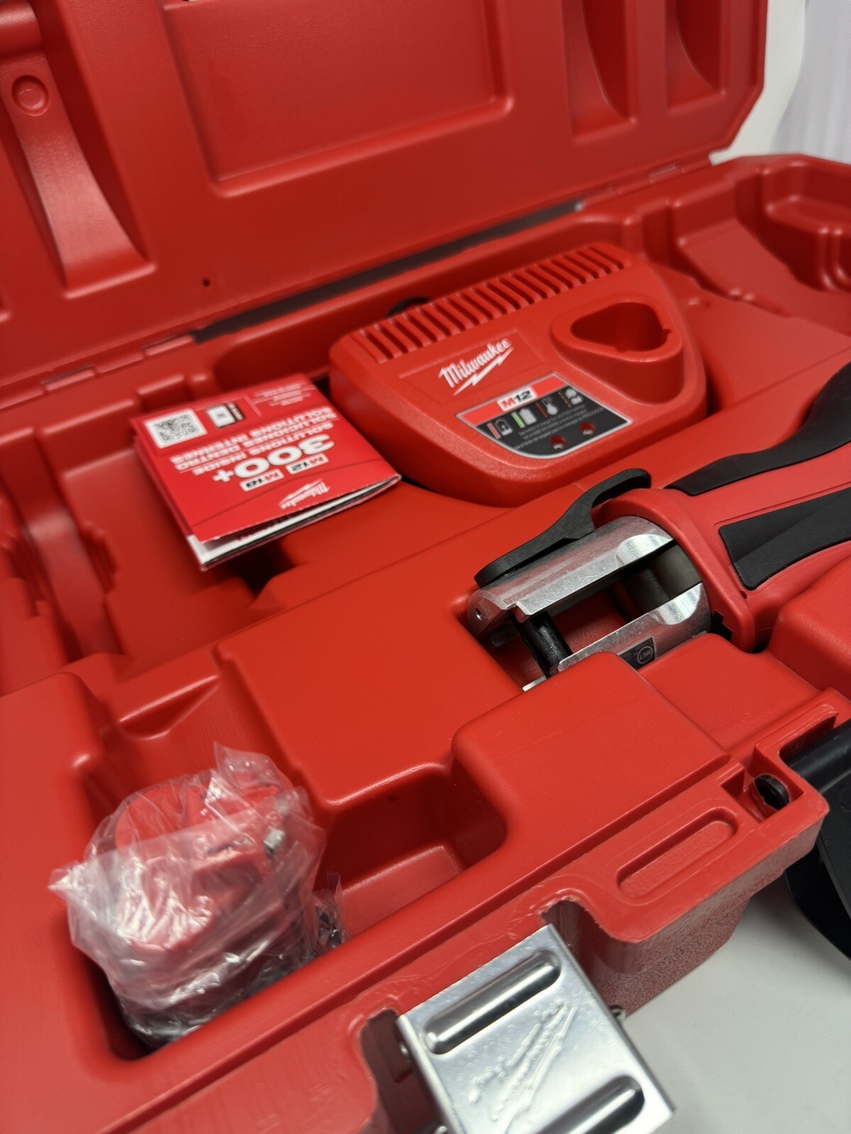 Milwaukee M12 Force Logic Press Tool Kit - Red (2473-20) for sale ...