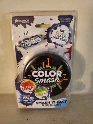 “Color Smash~The Color Filled Card Game”~Pressman~Matching~Memory~Fun ...