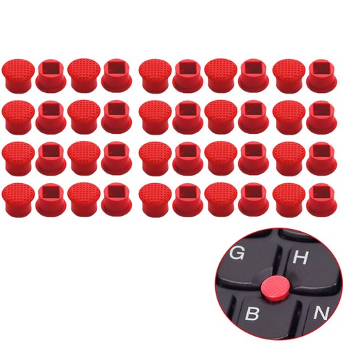 40pcs Rubber Mouse Pointer Trackpoint Red Cap For IBM Thinkpad Laptop ...