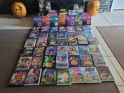 HUGE Lot 130 DVDs - 43 Disney Classics - Action Animated Movie Sets ...