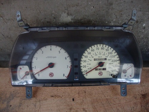 MGF MG F 1995 - 2000 SPEEDO SPEEDOMETER DASH CLOCKS CLUSTER - 83K MILES ...