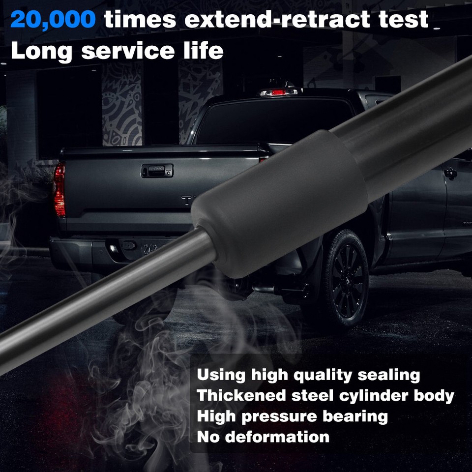 Tailgate Lift Support Gas Strut Assist Boot Kit For Toyota Tundra 2014 ...