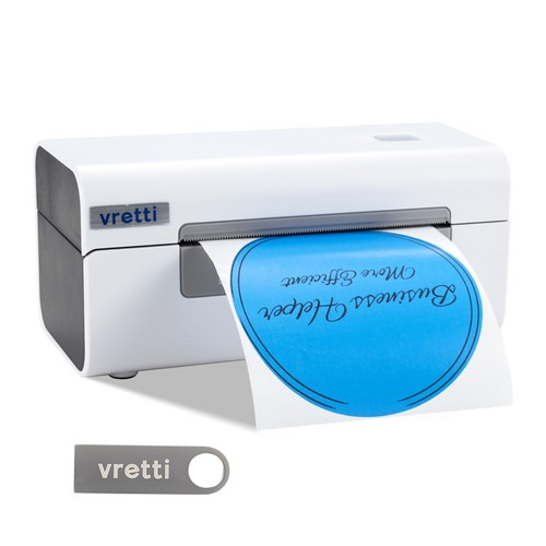 VRETTI Desktop Shipping Label Printer 4x6 USB Label Maker | eBay