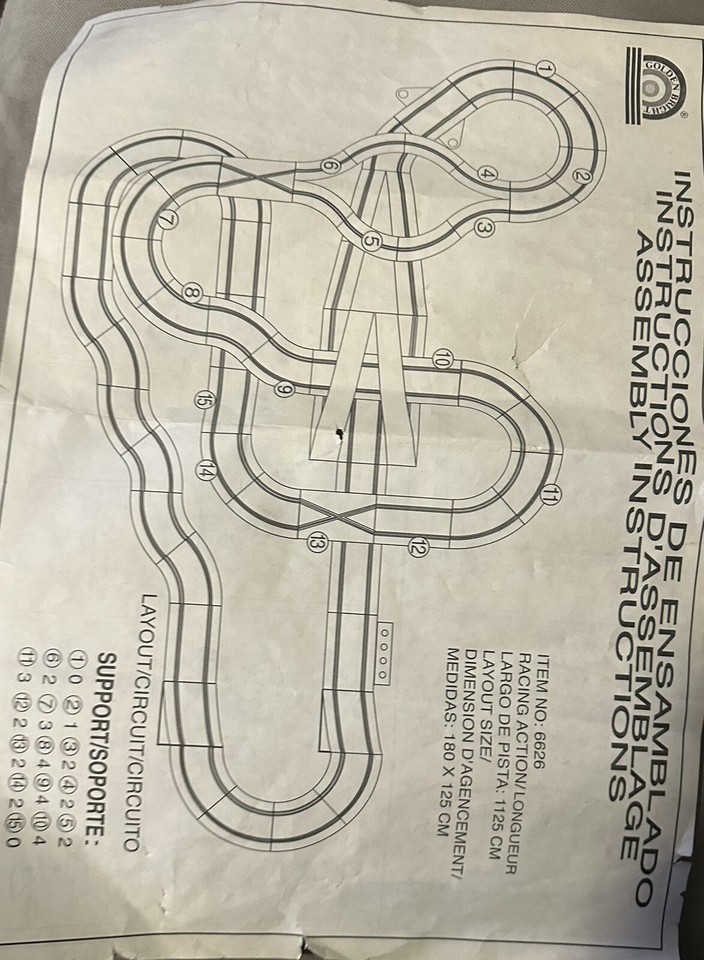 Big Racer Road Racing Set- Electric Powered 672197662608| eBay