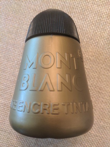 Montblanc Black Tint 100ml Ink container,used, empty | eBay