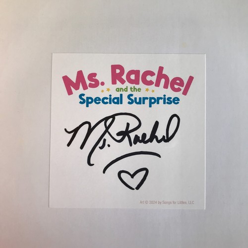 MS. RACHEL Special Surprise Encouraging Speech & Learning Signed ...