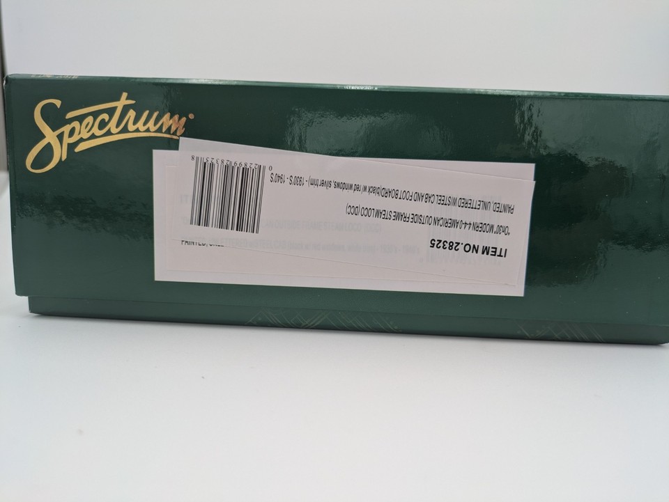 On30 Bachmann Spectrum 28305 Unlettered 4-4-0 American Steam Locomotive ...