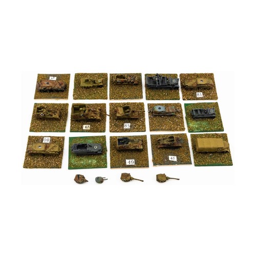 GHQ WWII Micro Armour Germany 1/285 Loose German Vehicle Collection #7 ...