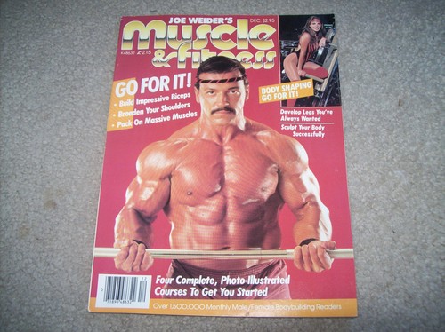 **vtg MUSCLE & FITNESS 12/82 Weider BODYBUILDING CASEY VIATOR Bertil ...