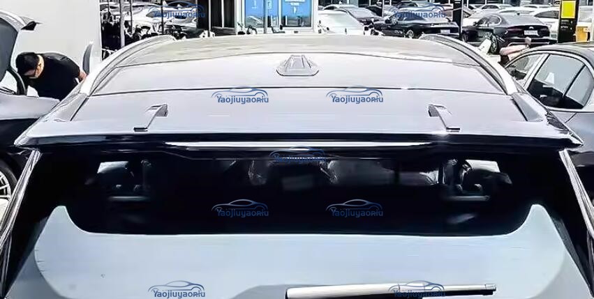 ABS Carbon Fibre MP Rear Window Roof Spoiler Lip Wing For BMW X3 G45 ...