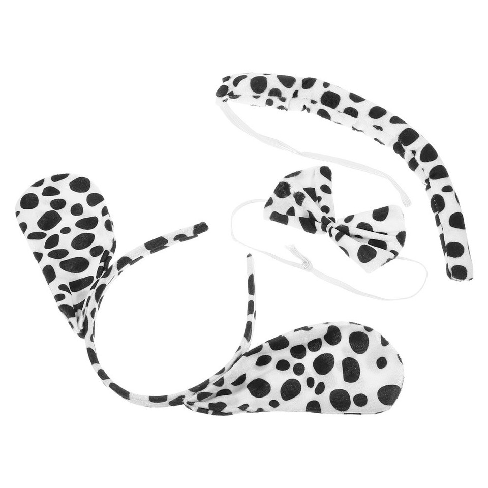 3 Pcs Dog Costume for Kid Wolf Cosplay Accessories Costumes Kids Ears ...