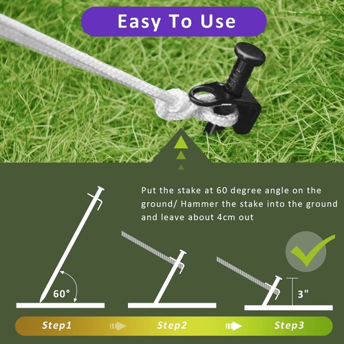 Heavy Duty Steel Tree Stake Kits,Tree Staking and Supports Kits for ...