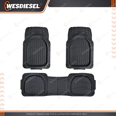Wesdiesel Front Set 3 Universal HD Tpe Deep Dish Mat Set Back Premium ...