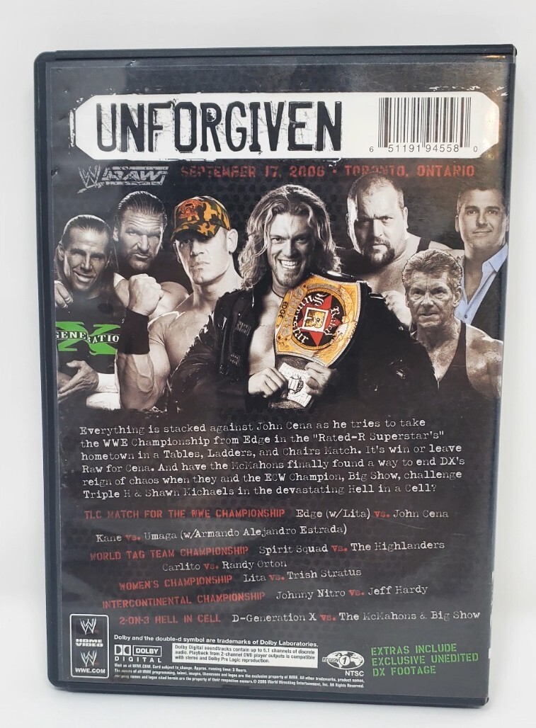 John Cena Vs Edge Unforgiven 2006