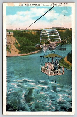 Aero Cable Car over Niagara Falls, New York Postcard S4-550 | eBay