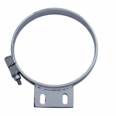 exhaust stack mount bracket 8" chrome for Peterbilt 87-1993 ...