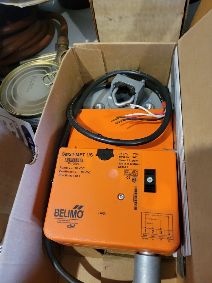Belimo GM24-MFT Actuator new open box | eBay