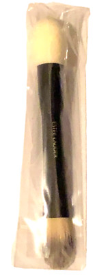 NEW Estee Lauder Double Ended Dual Foundation Brush + sponge Sealed in ...