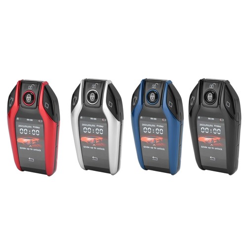 Car Smart Key Keyless Entry LCD Touch Screen Remote Control Key Anti ...