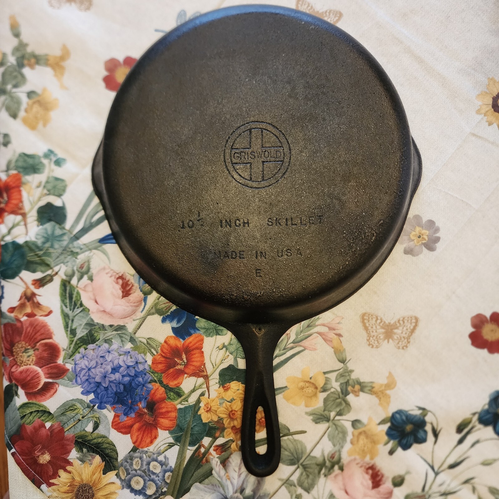 Griswold Cast Iron Skillet #8 10.5" "Made in USA" "E" Stamp | eBay