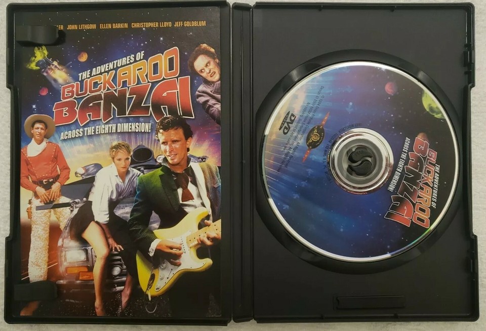 The Adventures of Buckaroo Banzai (DVD, 2002) Peter Weller, John ...