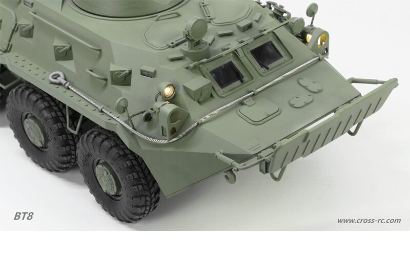 CROSSRC 1/12 BT8 Amphibious Transport Armored Vehicles 8x8 Military Truck Kit | eBay