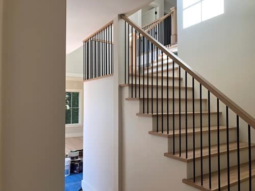 5/8" x 44" balusters Stair spindles Round Iron Plain Balusters Hollow ...