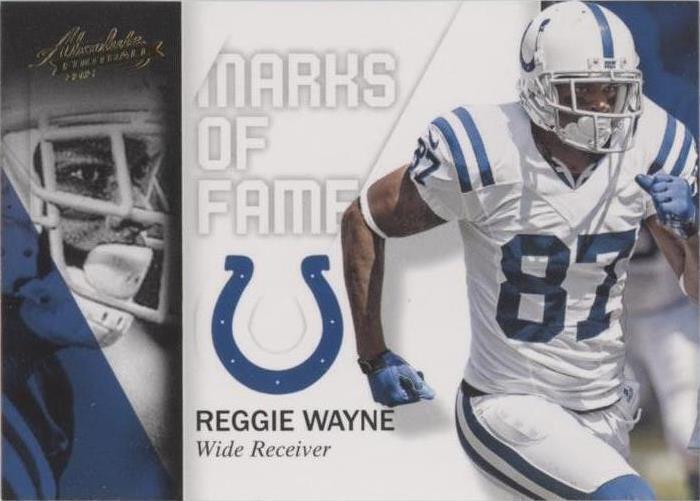 2012 Panini Absolute - Marks of Fame Reggie Wayne #20 for sale online ...