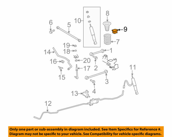 48306-60180 Toyota Bumper sub-assy, rear spring, lh 4830660180, New ...