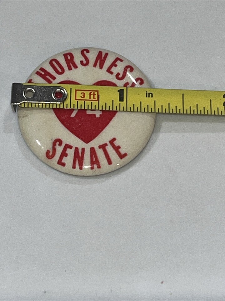 Thorsness ‘74 Senate Pin- Vintage- Leo Thorsness, S. Dakota- P.O.W. | eBay