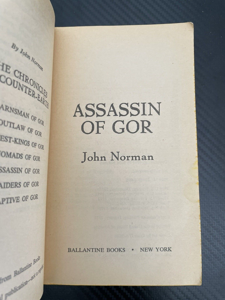 Vintage John Norman GOR Paperback LOT 3 GOR Books | eBay
