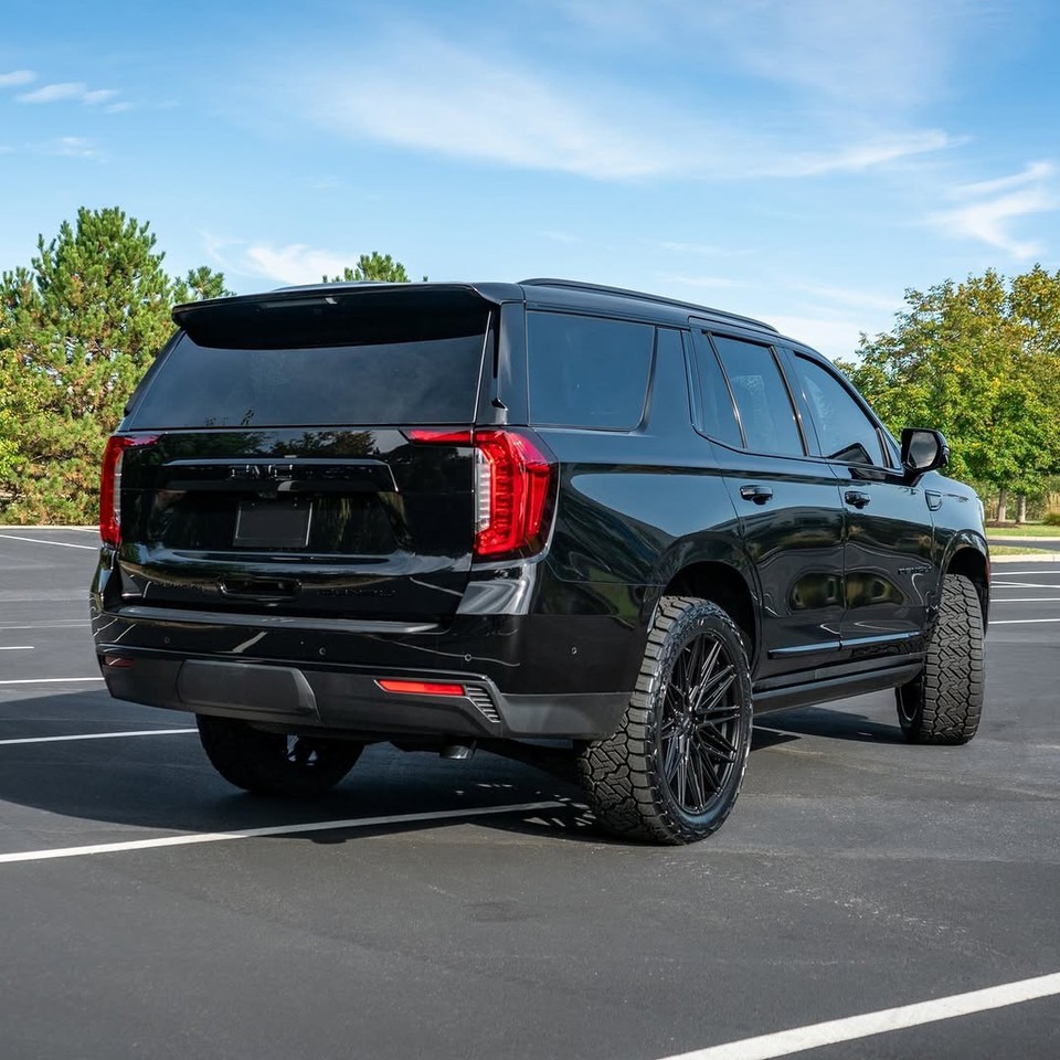 set OEM Rear GMC Emblem for 2021-2024 Yukon Acadia Terrain Gloss black ...