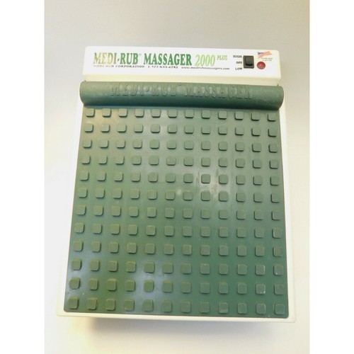Medi-Rub Vibrating Foot Massager 2000 Plus Model MR-3F Massage Machine ...