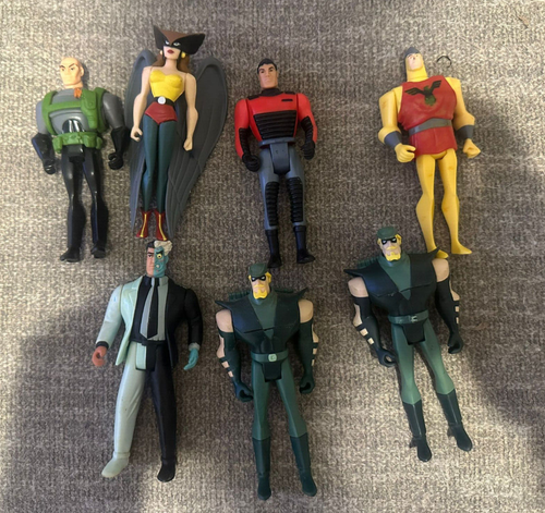 Justice League Animated Series Action Figure Lot - Two Face, Green ...