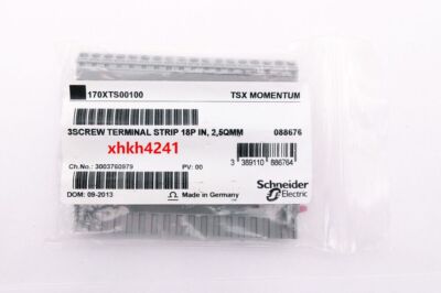 New Schneider 170XTS00100 Modicon Momentum Terminal Blocks Screw Type ...