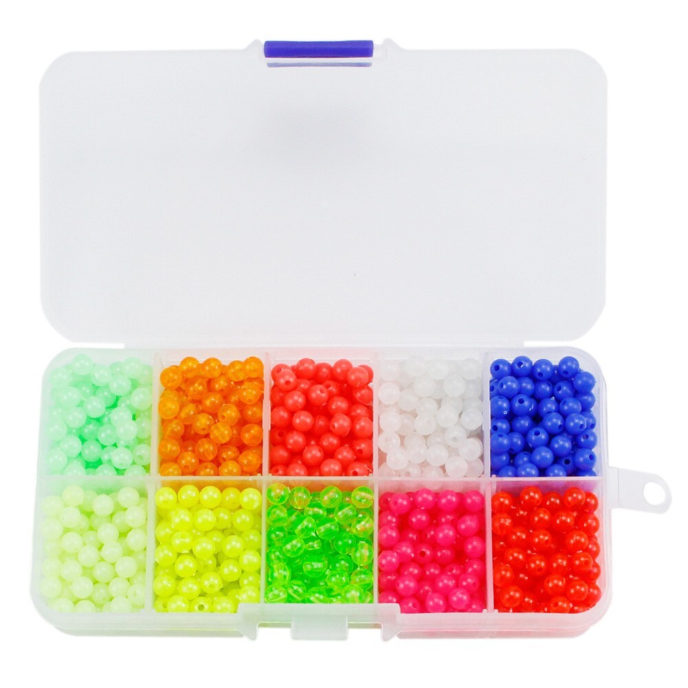 Glow in the Dark Lure Float Beads 1000pcs Suitable for Various Fish ...