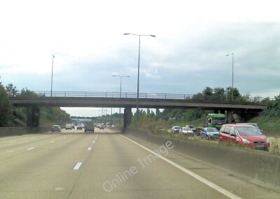 Photo 6x4 M25 bridge carries A245 Byfleet The A245 is also called ...