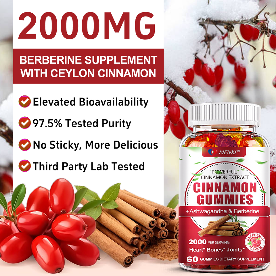 Ceylon Cinnamon With Berberine 2000mg Highest Potency Blood Sugar Support | eBay