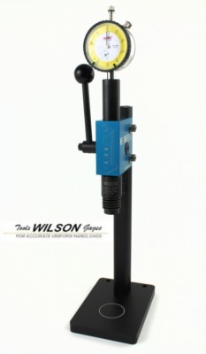 K&M / L.E. Wilson LEFT HANDED Arbor Press w/ Standard Force Ram & Dial ...