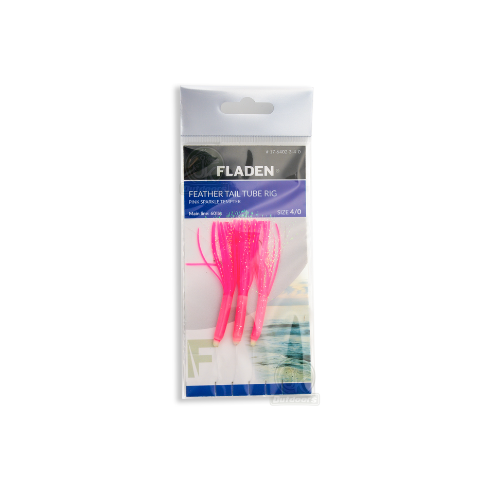 Fladen Feather Tail Tube Rigs Mackerel Cod Pollack Boat Sea Wreck ...