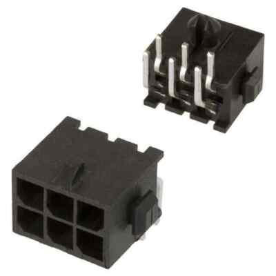 CONN HEADER R/A 6POS 3MM | eBay UK