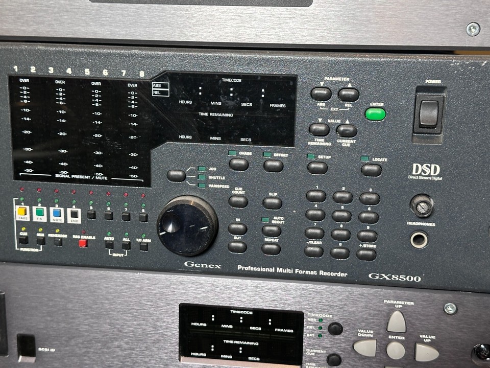 GENEX GX-8500 Master 8-Channel Digital Recorder 24 Bit /192 kHz / DSD ...