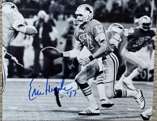 Eric Hipple Detroit Lions Autographed 8x10 | eBay