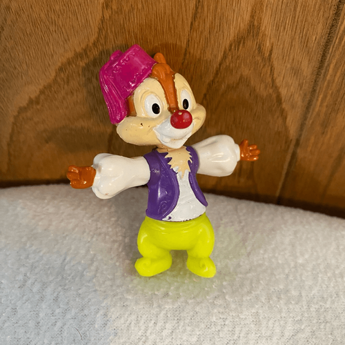 Disney Epcot Center Chip 'n' Dale Chipmunk Dale Fez Hat 2.5" PVC | eBay