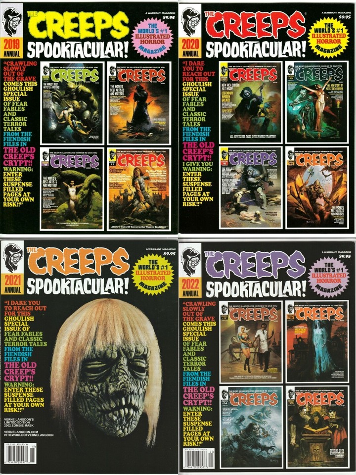 CREEPS MAGAZINE ISSUES #1 - 32 & SHUDDER MAGAZINE 1 - 17 YOU PICK | eBay