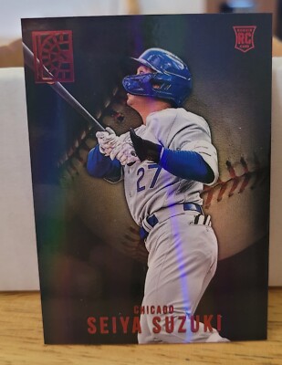 2022 Panini Capstone Seiya Suzuki Red SP Rookie Baseball Card #18 | eBay