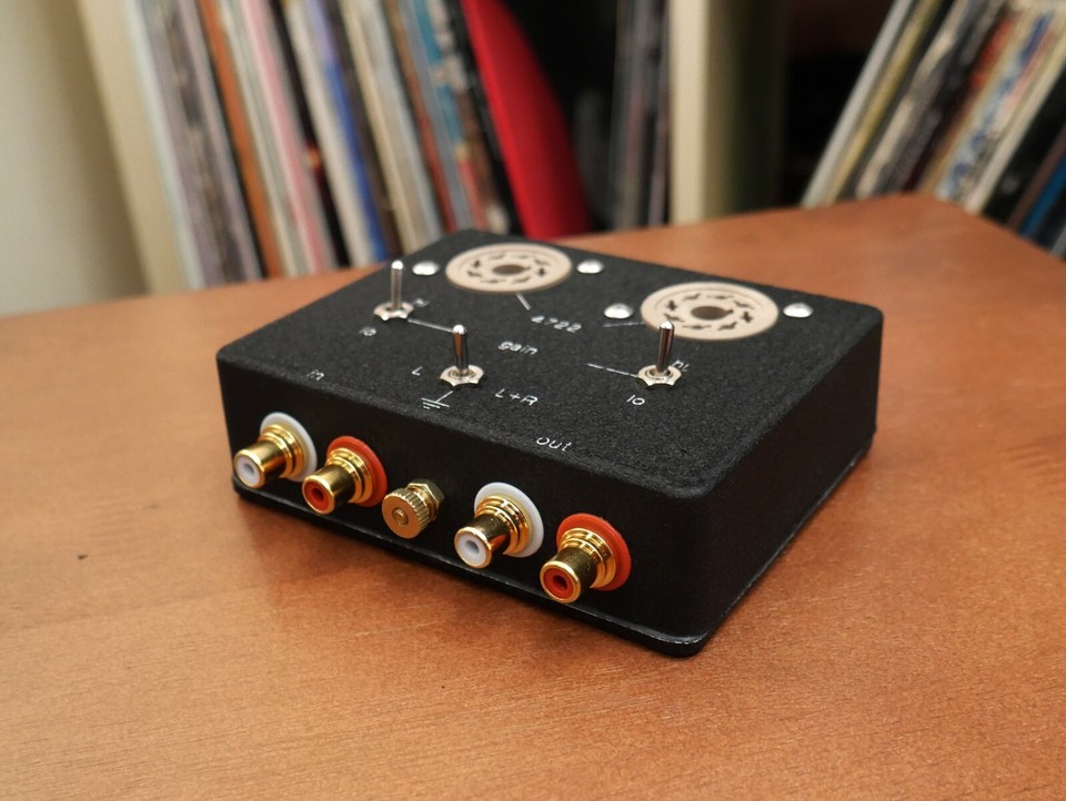 Moving Coil Phono Step Up Transformer box for Altec/Peerless 4722 MC ...