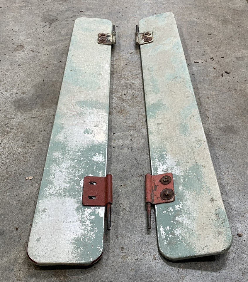 Land Rover Series Bulkhead Vent Pair S2 1958-1961 Pastel Green Patina ...